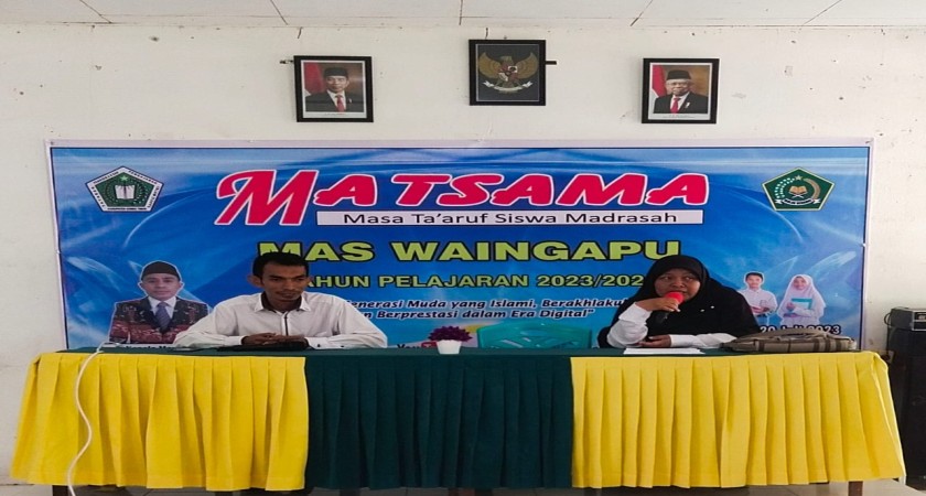 Pembukaan Kegiatan MATSAMA 2023 MAS WAINGAPU | MA Swasta Waingapu